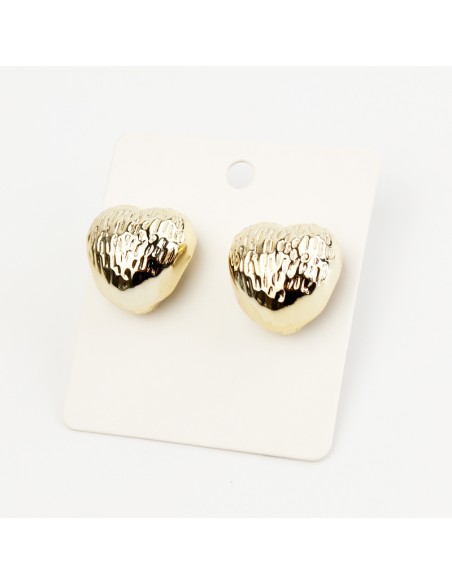Aro CCB Textured Gold Heart