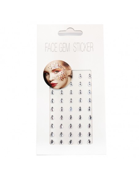 Face Gem Sticker Drop